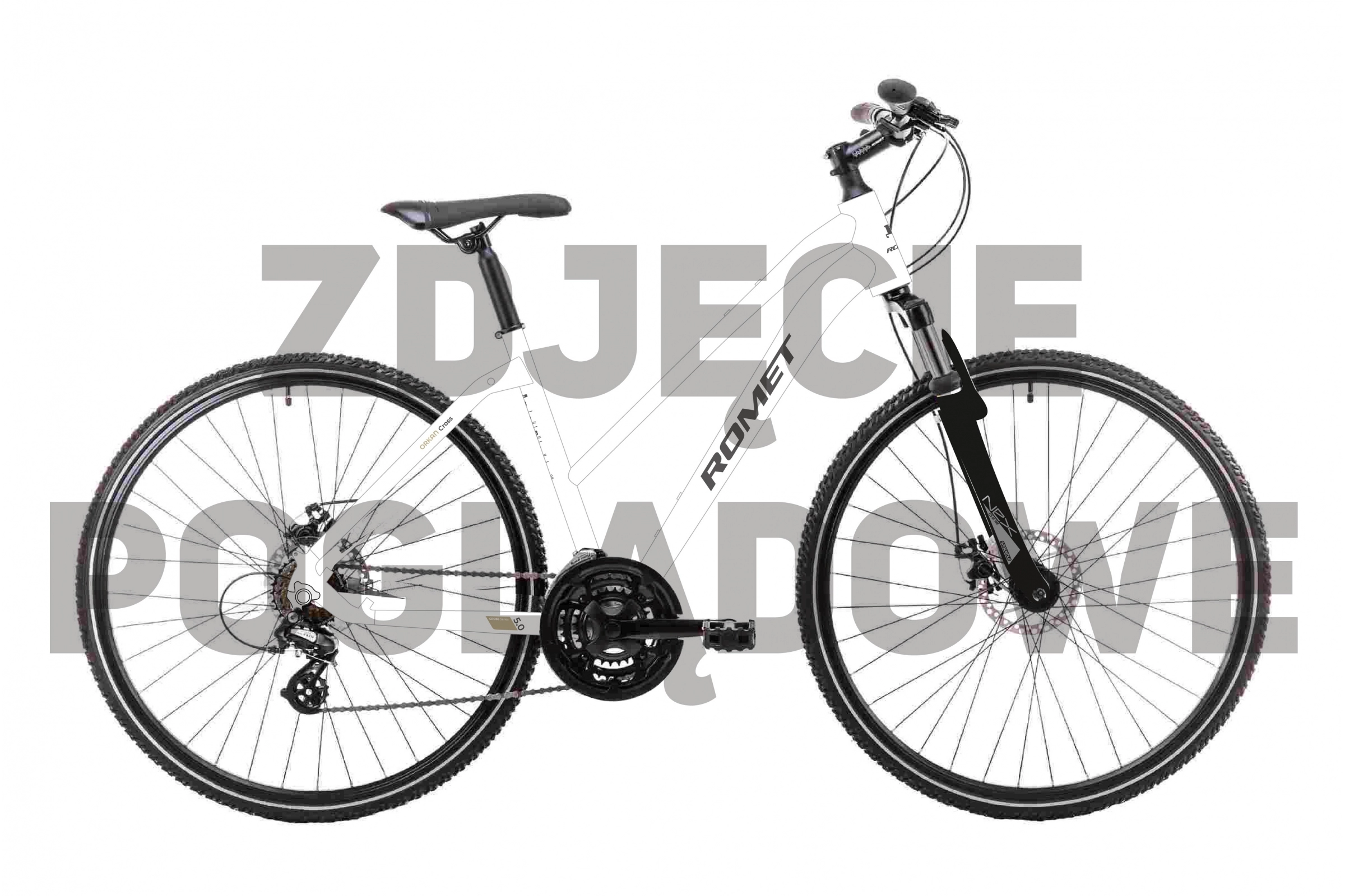 Rower crossowy Romet Orkan 5 CS D 2024 - sklep Rowerzysta.pl